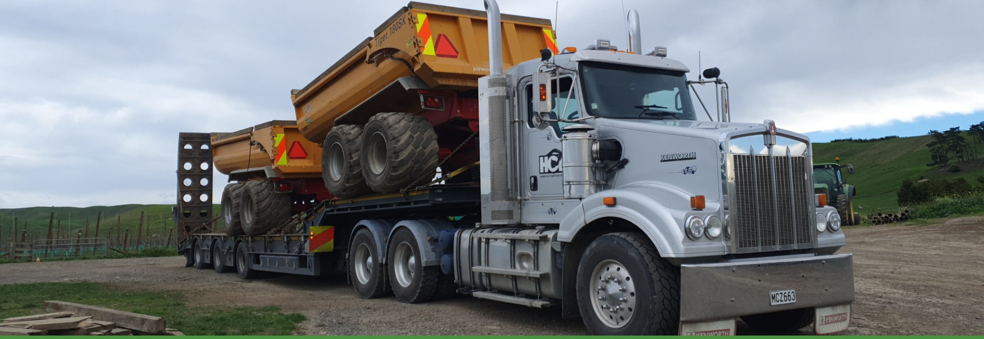Truck and Digger Hire Waikato | Horotiu Cartage & Hire Hamilton
